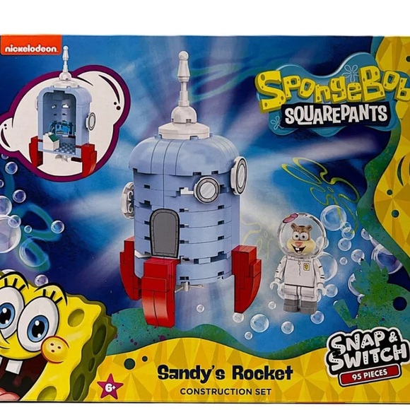 Nickelodeon | Toys | Snap Switch Spongebob Squarepants Sandys Rocket ...